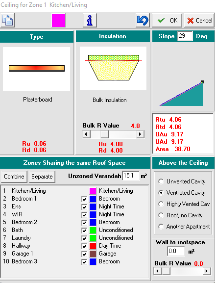 Model a coffered raised ceiling located within a flat ceiling? – Energy ...
